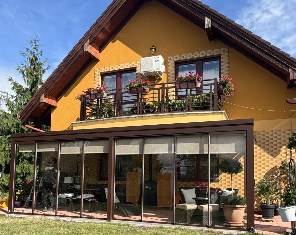 Zimní zahrady se skrytým žlabem | Karásek