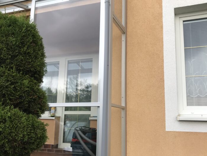 Hliníková veranda - malá zimní zahrada Elox a sklo | Karásek
